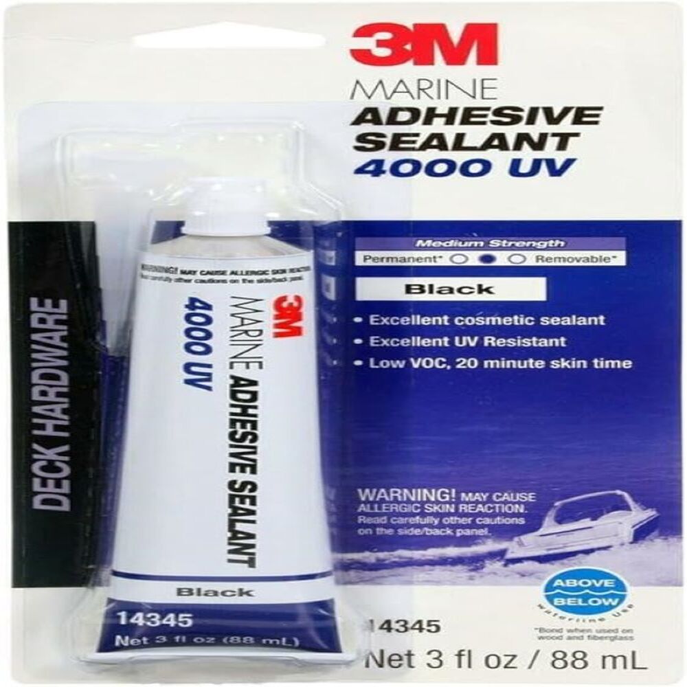 Porsche Marine Adhesive Sealant 4000 UV Tube Black - 3 oz 186011113 | Sierra Madre Collection ...