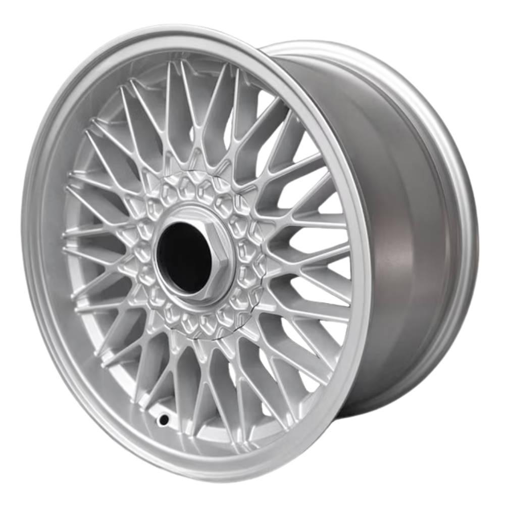 Maxilite X Spoke Style Silver Wheel - 8x16 inch BMX8164100 | Sierra Madre Collection | Porsche ...