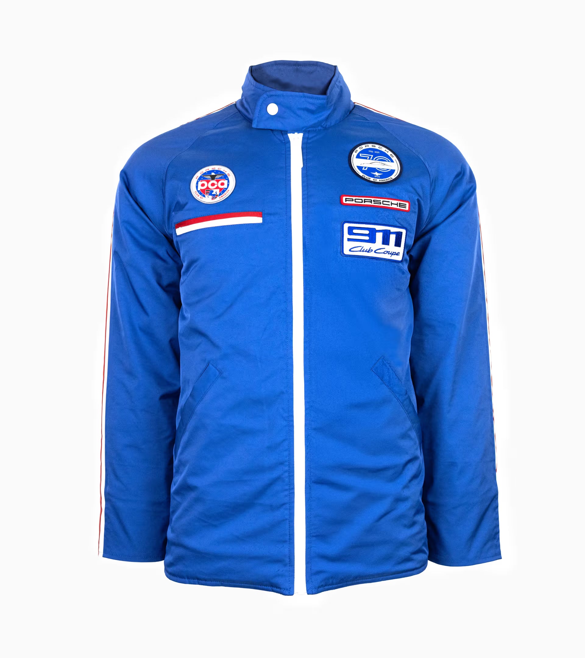 911 Club Coupe Porsche x PCA Racing Men's Blue Racing Jacket | Sierra ...