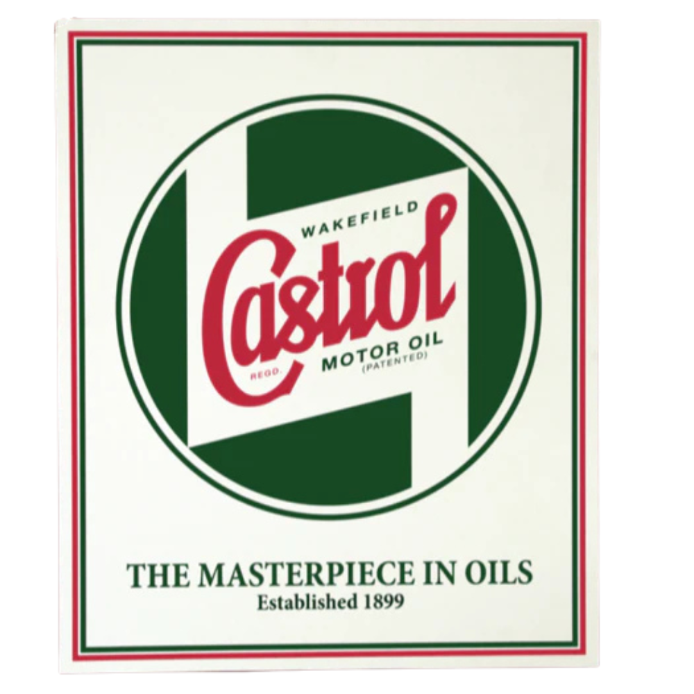 Castrol Classic Wall Sign - 500 X 600mm | Sierra Madre Collection ...
