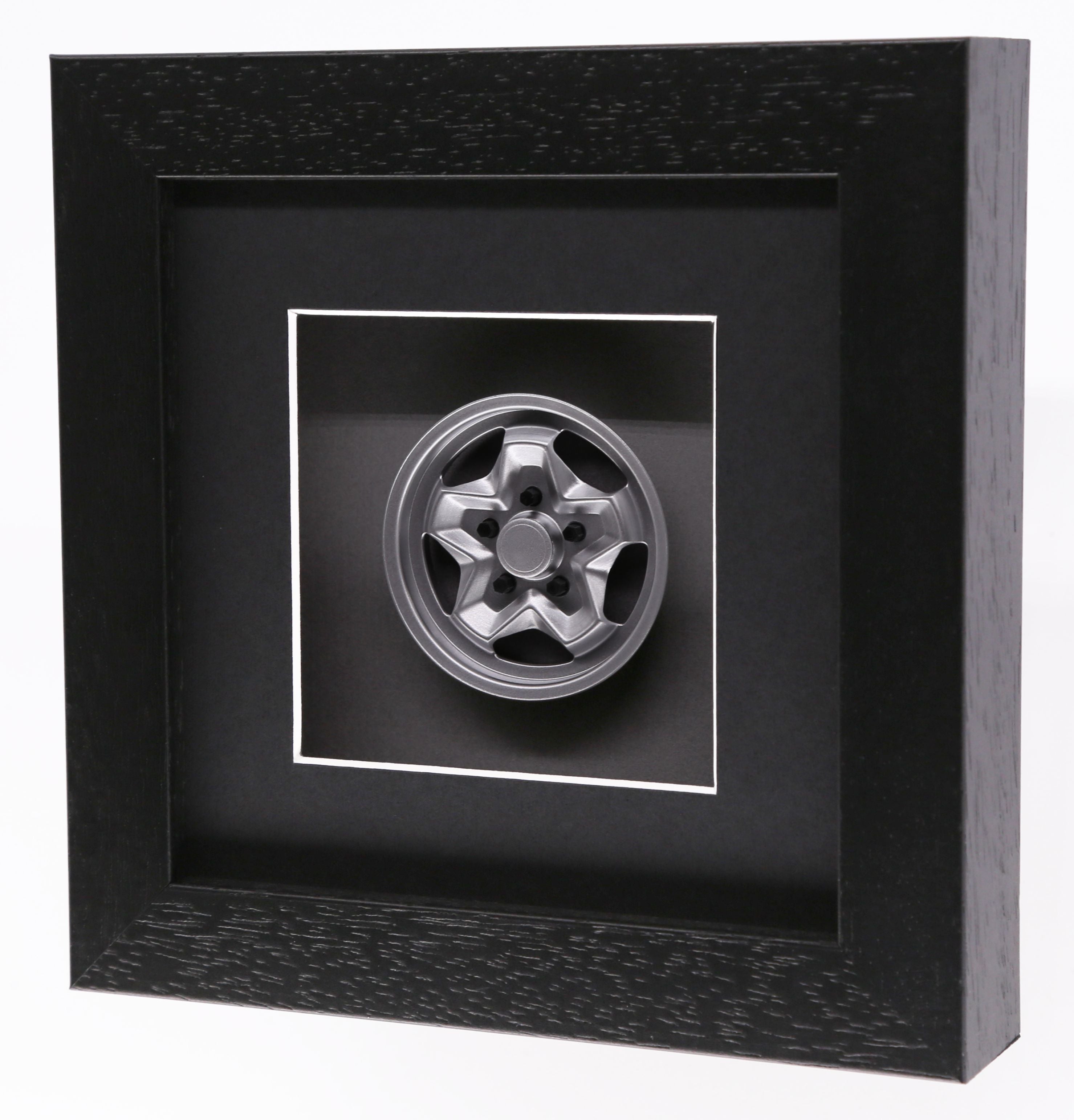 Cookie Cutter Wheel Model Porsche Art Box Framed | Sierra Madre ...