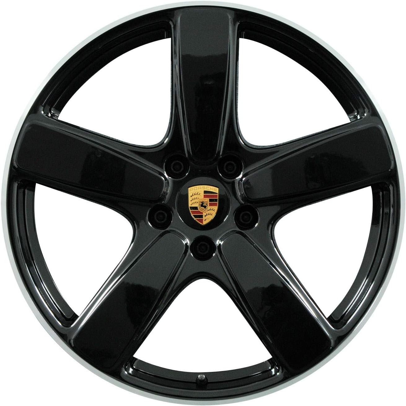 Jet Black Metallic Alloy Wheel - 10JX21 - Cayenne | 2015-2018 | Sierra ...