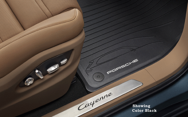 Porsche All-Weather Floor Mats - 9Y00448011E0 - E3 19-23 9Y00448011E0