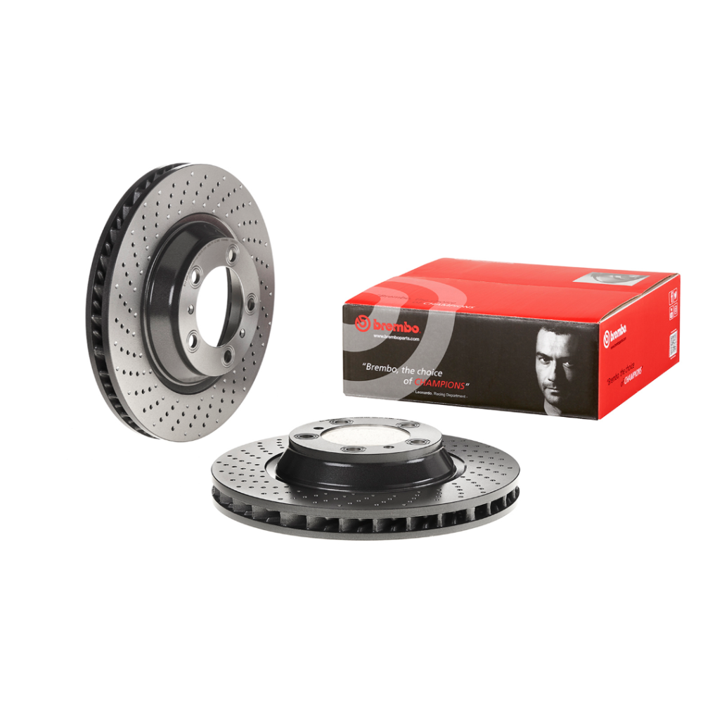 Porsche Brake Rotor Rear - 911/Boxster 12-16 09-D932-11 | Sierra Madre ...