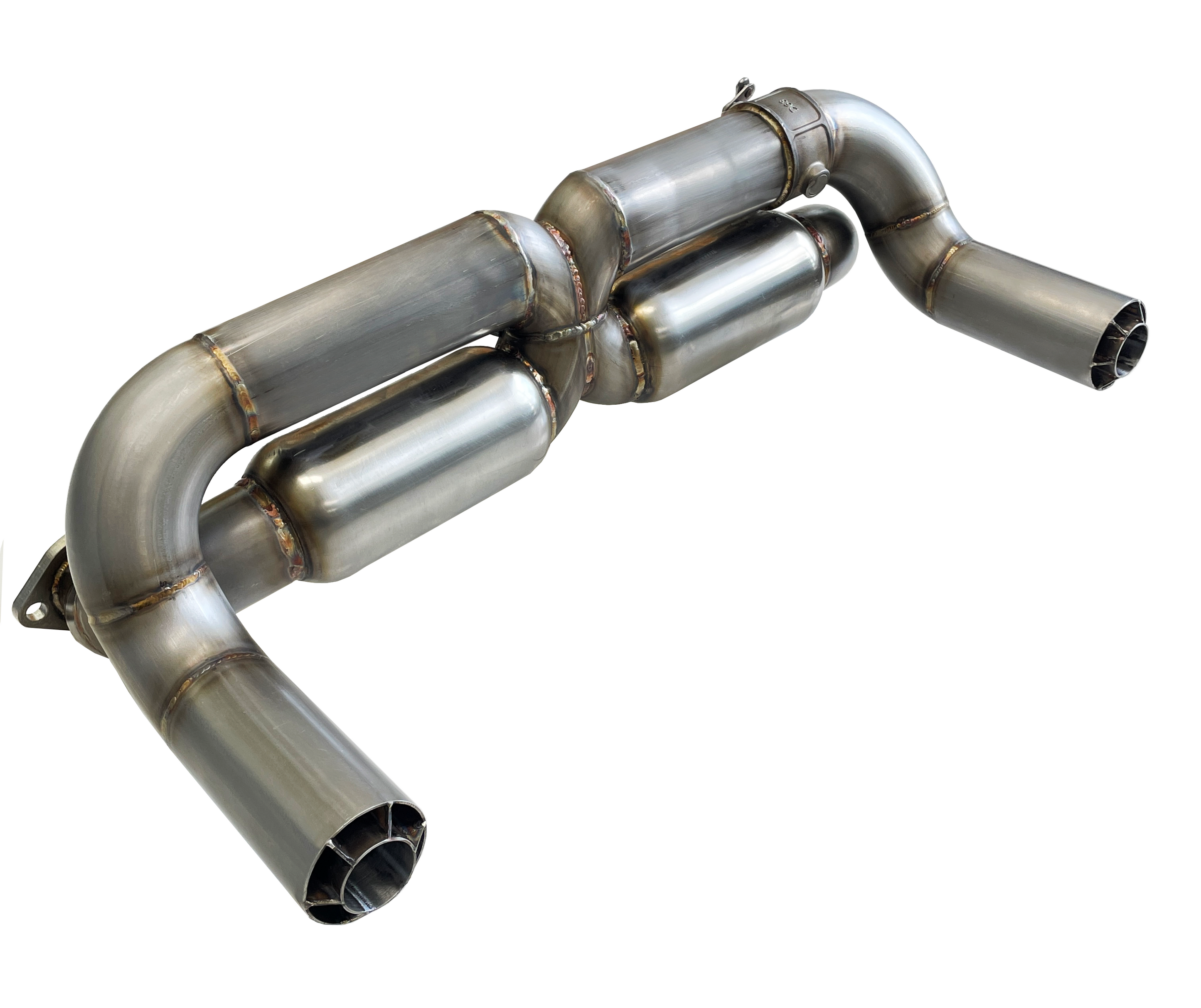 Porsche Bursch 911 Super Sport Lightweight Muffler | 1965-1977 BX-9165