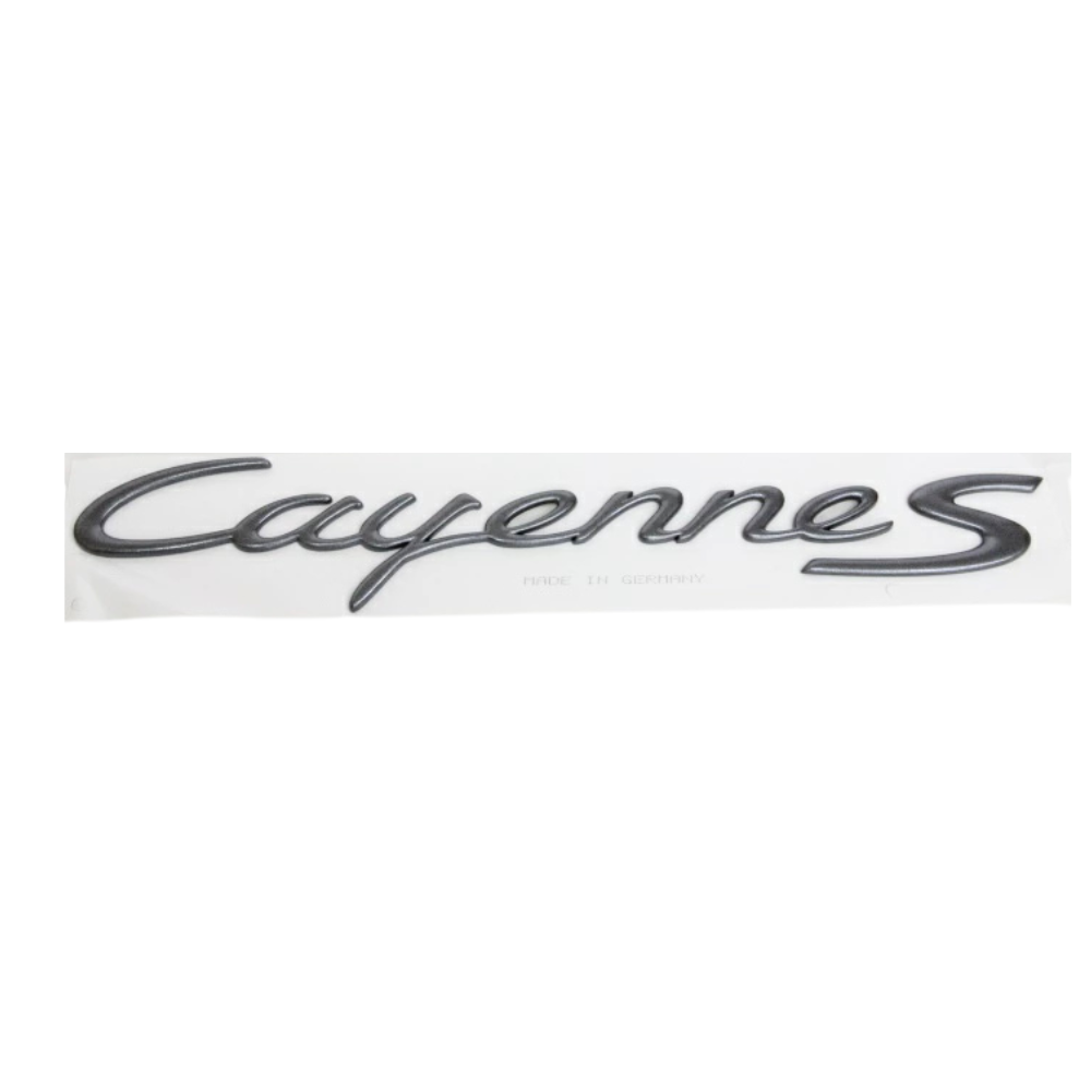 Porsche Cayenne S Logo - Titanium Metallic - Cayenne | 2003-2006 ...