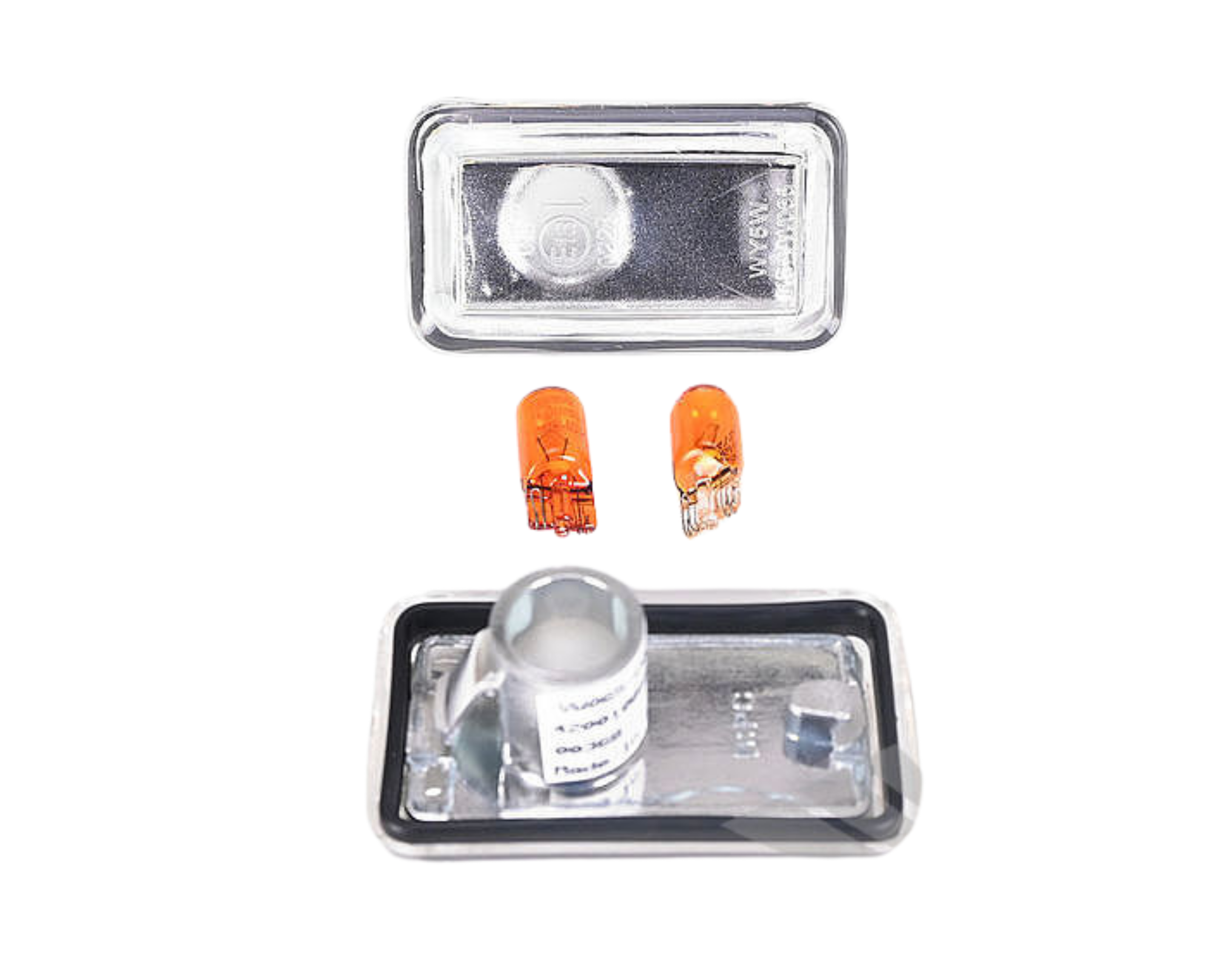 Porsche Clear Side Marker Set - 911 - 924 - 944 - 964 - 965 Turbo - 96