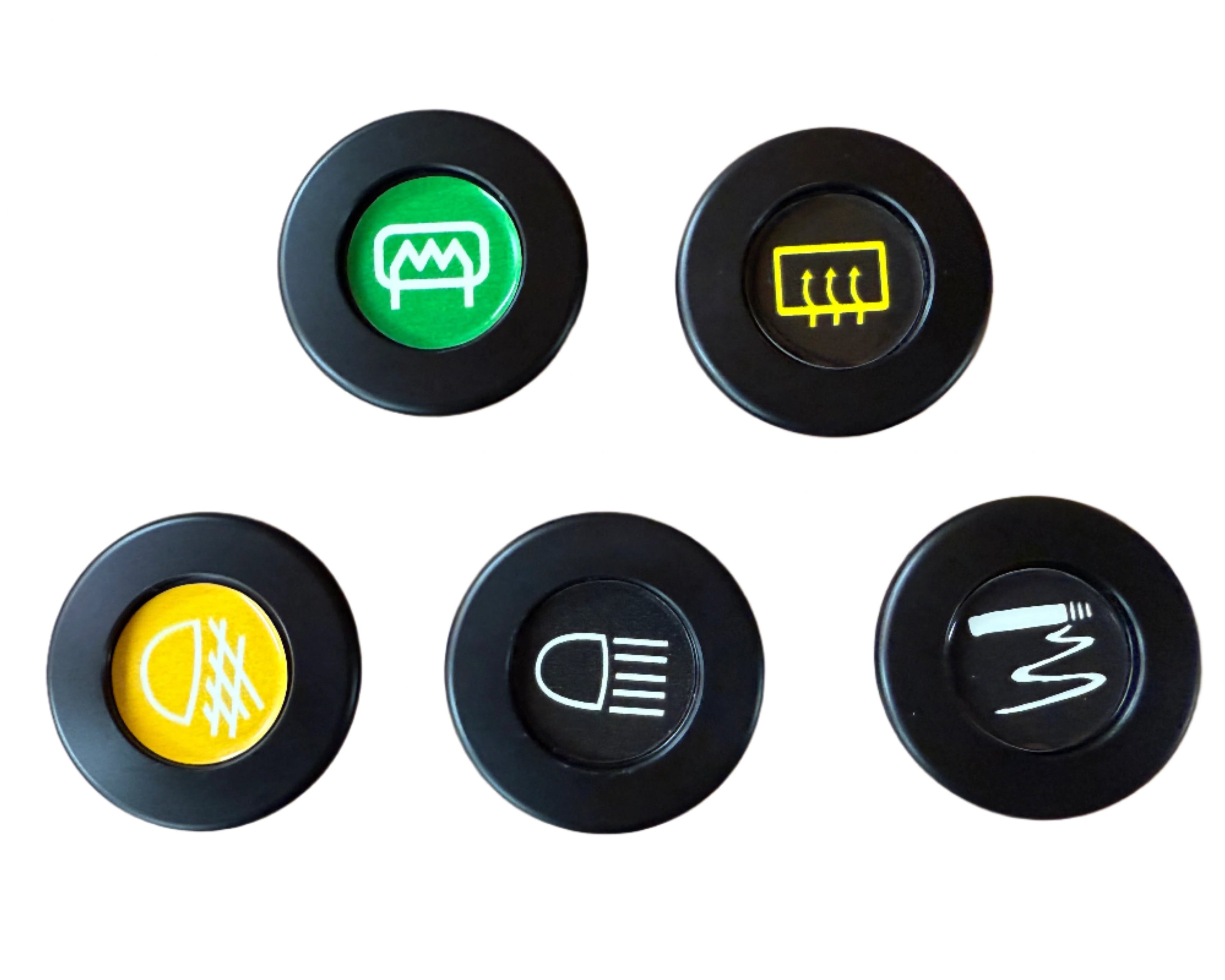Porsche Complete Dash knob Set - 911 930 912E 1974-1989