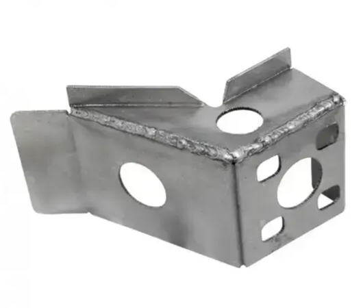 Porsche Door Hinge Support Bracket - Lower Left - 356C 64-65 PP104DBL