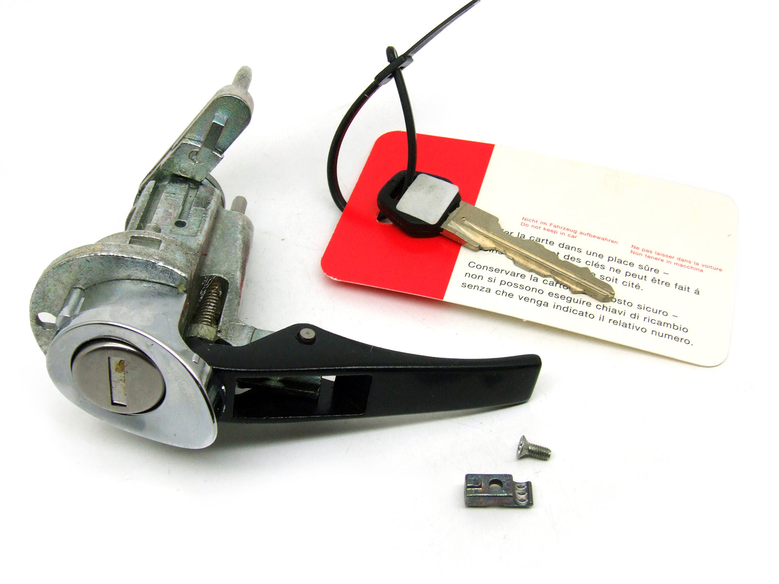 Porsche Door Lock Cylinder & Keys Right - 911 95-98 993-537-938-00 ...