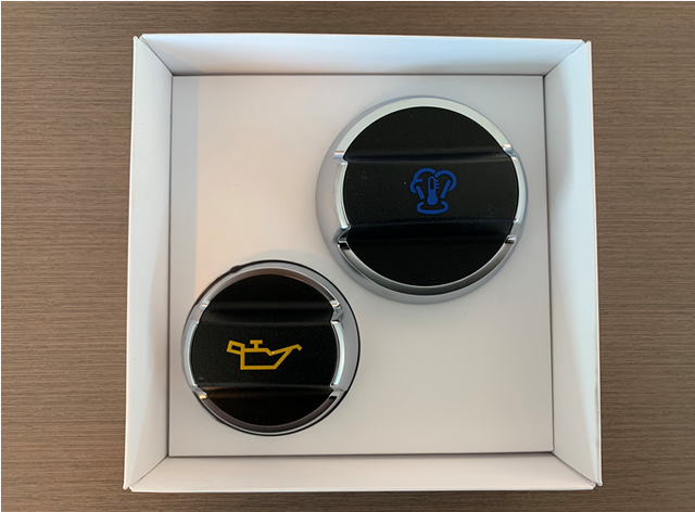Porsche Engine Oil & Coolant Cap Set - 992 | 2018-2023 992-044-100 ...