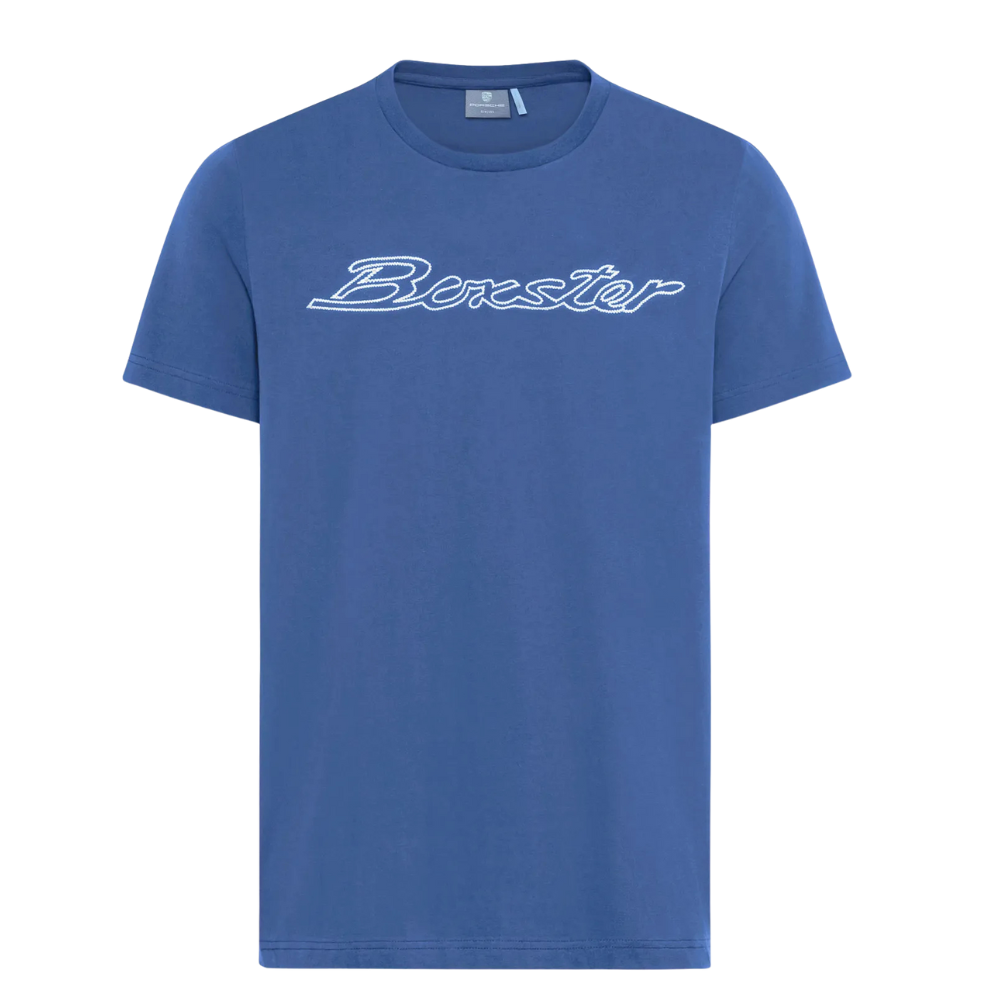 Porsche Essential Collection Boxster Unisex Blue T-Shirt | Sierra Madre ...