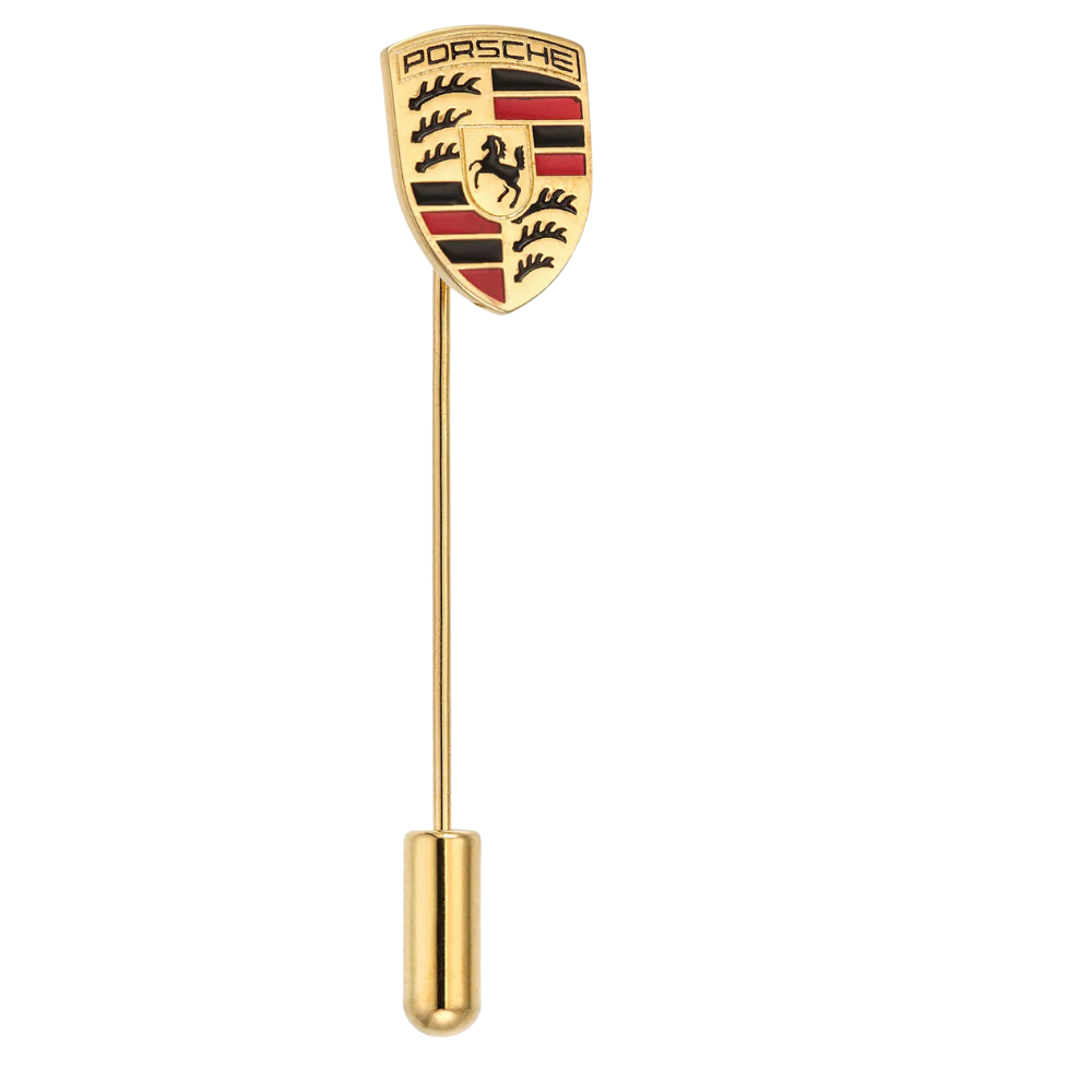 Porsche Essential Collection Metal Crest Lapel Pin