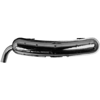 Porsche Exhaust Muffler - Rear - 911 65-73 911-111-025-00S | Sierra ...