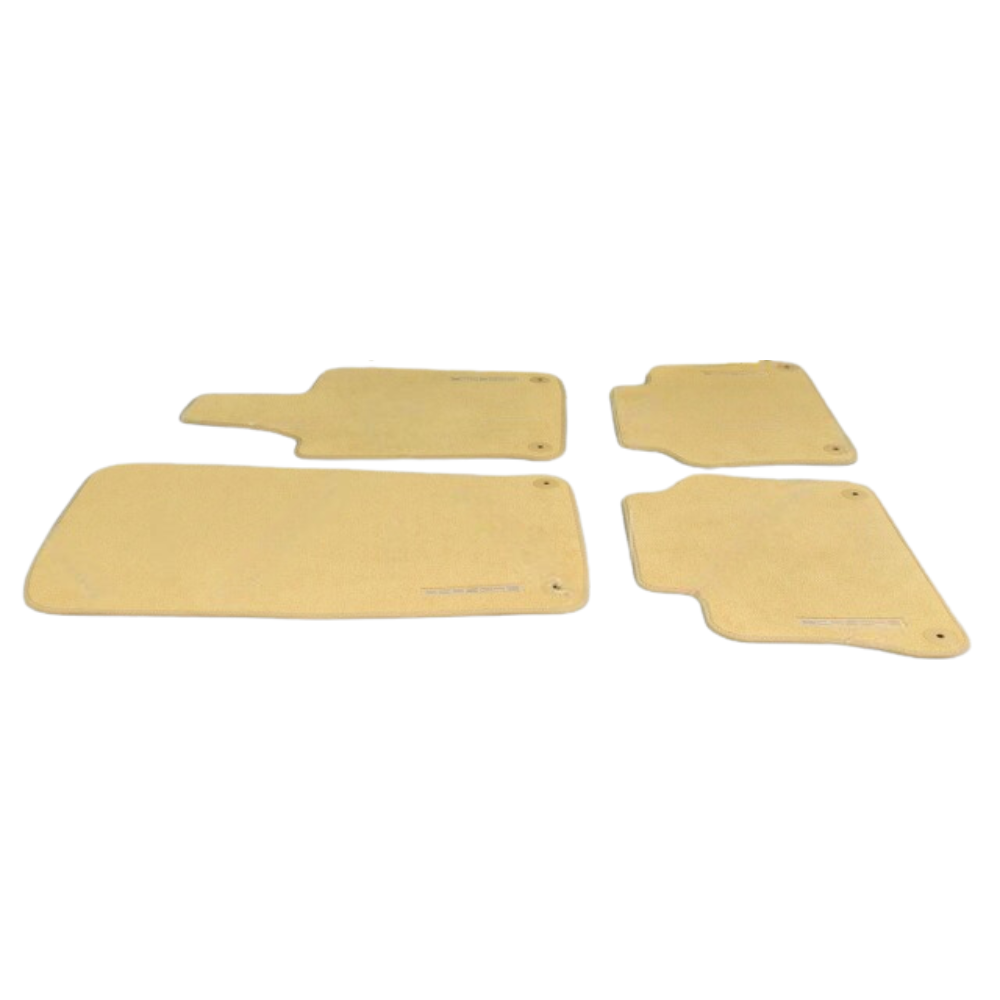 Porsche Floor Mats with Nubuk Surround Right Hand Drive Luxor Beige