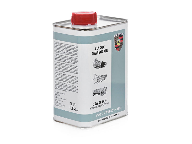 Porsche Gear Oil 75W-90 GL-5 - 1 Liter - 911/914/924/928/944/968/Boxster 65-04 PCG-043-210-52 ...