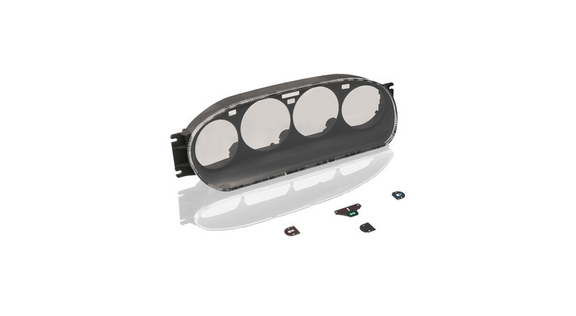 Porsche Instrument Cluster Cover Frame - 944/968 85-95 944-641-941-01