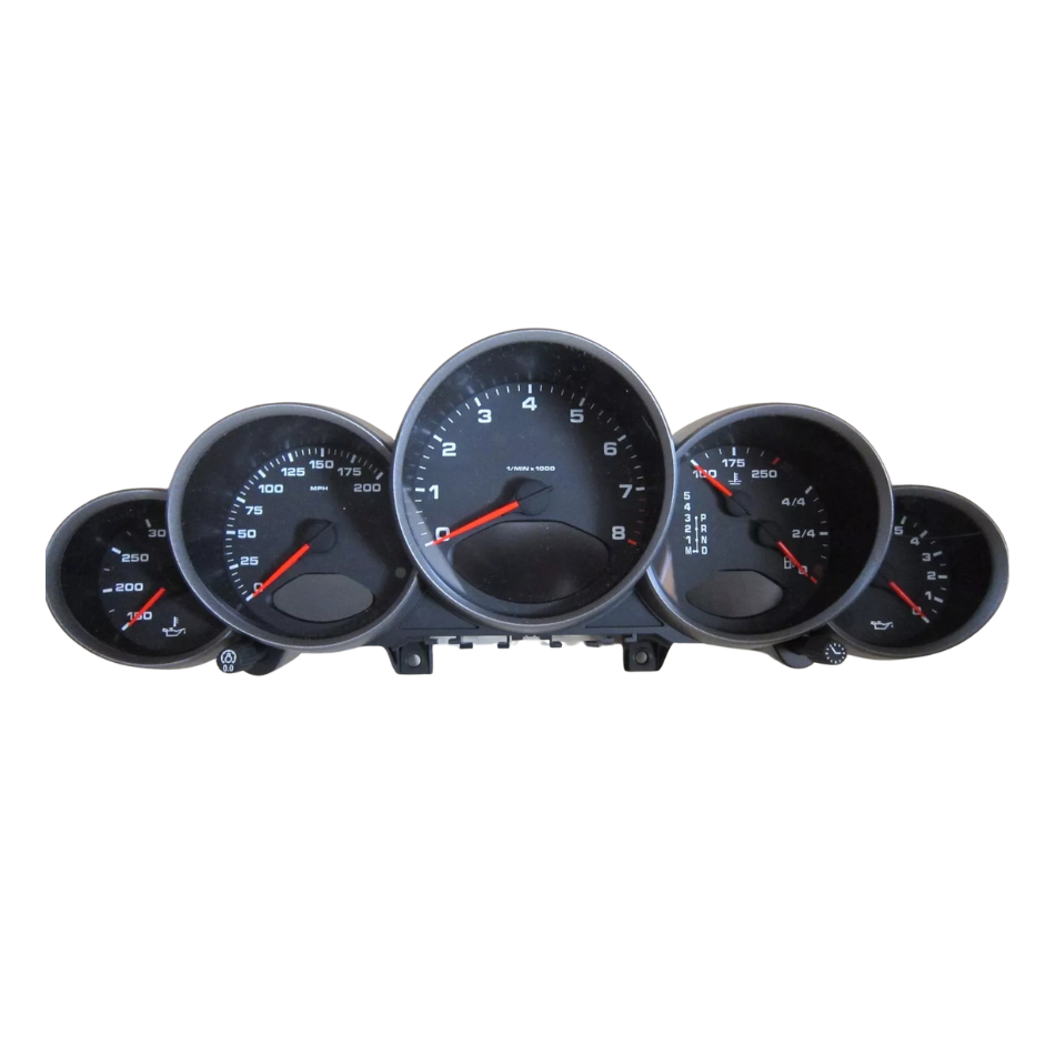 Porsche Instrument Cluster Volcano Grey - 911 05-08 | Sierra Madre ...