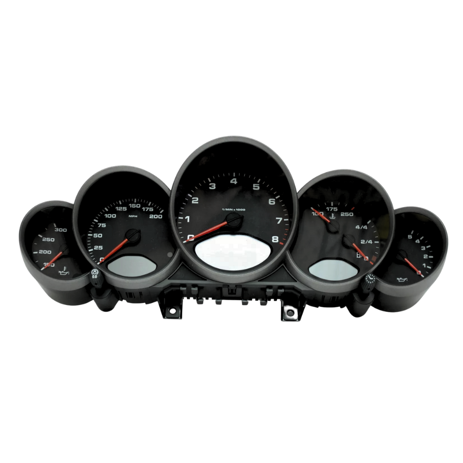 Porsche Instrument Cluster Volcano Grey - 911 09-12 | Sierra Madre ...
