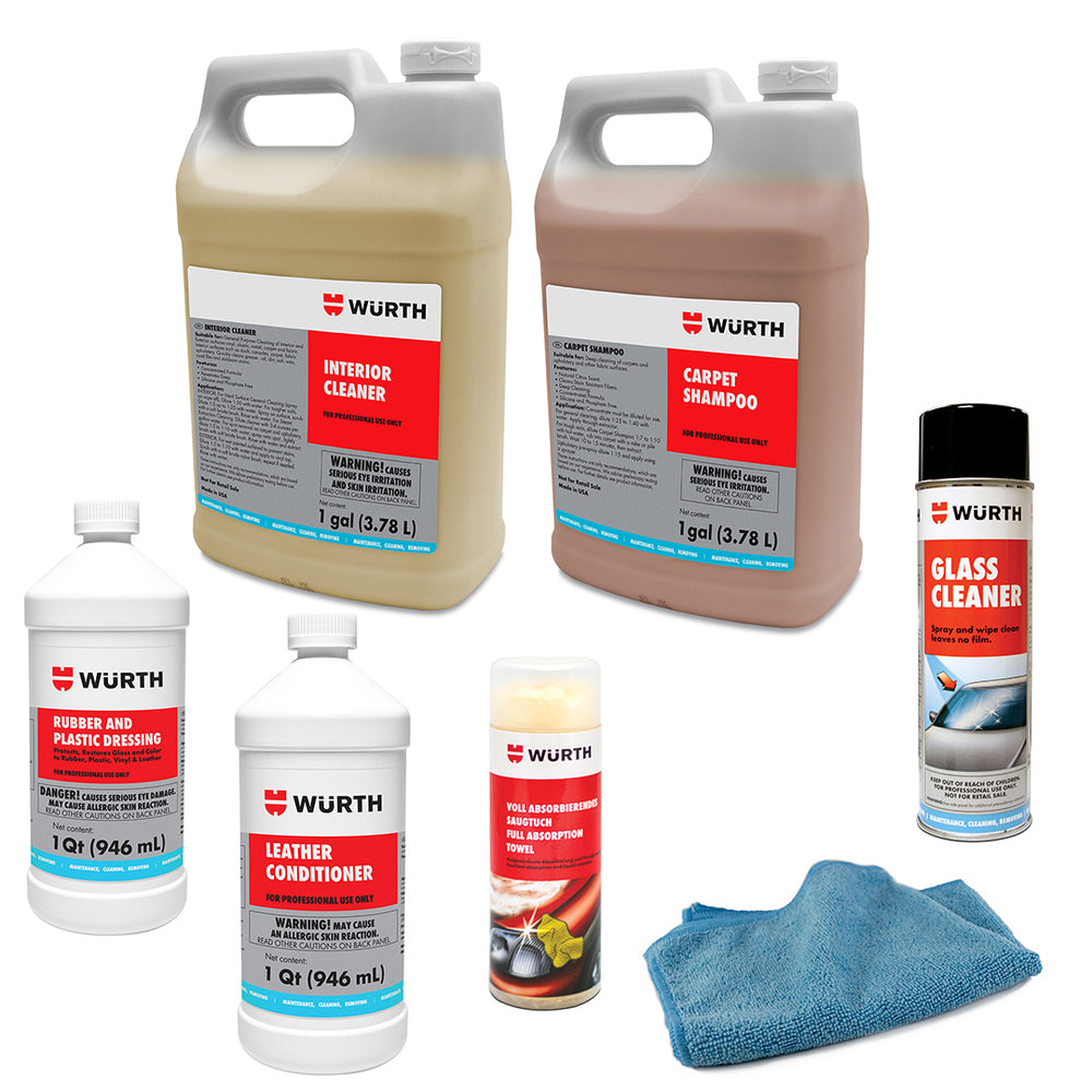 Porsche Interior Car Care Cleaning Package 196500032 | Sierra Madre ...