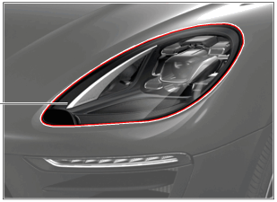 Porsche LED Headlights with PDLS - 95B04490092 - Macan 15-23 ...