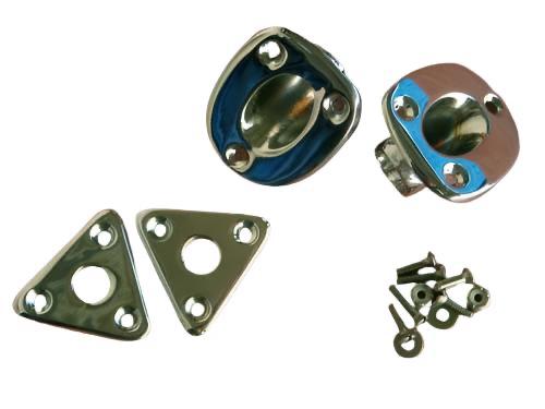 Porsche Latch Cover & Key Lock Set - All 356s 50-65 SMC-000-840 ...