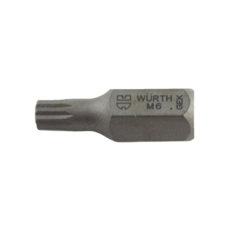 Porsche M6 Triple Square Drive Bit 1/4 in 0614788406 | Sierra Madre ...
