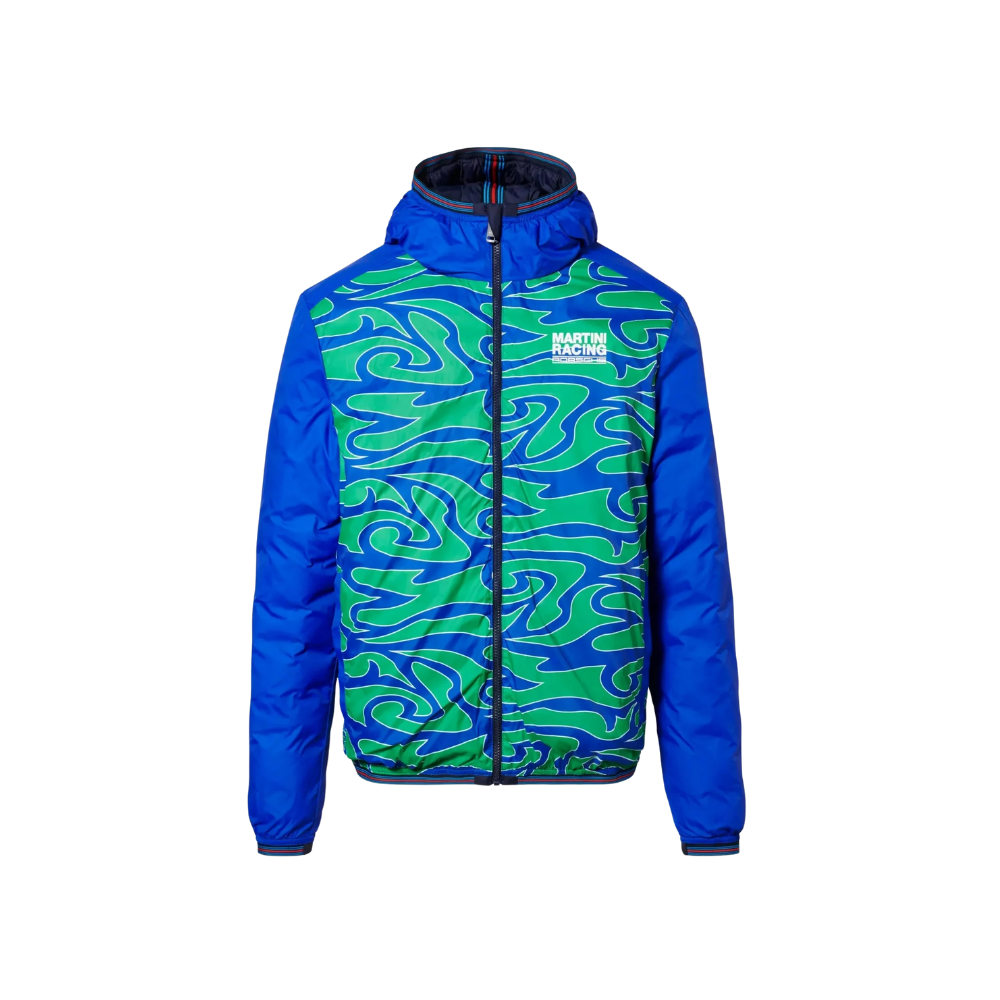 Porsche Martini Racing 917 Reversible Puffer Jacket Green/Blue ...