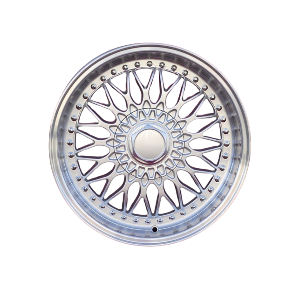 Maxilite RC 90 Style Silver Wheel - ET14 - 8.5x17 inch BBRC8517511214 ...