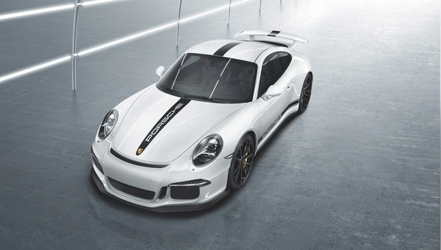 Porsche Motor Sports Decorative Sticker Set - Black - 99104480170 - 991 ...