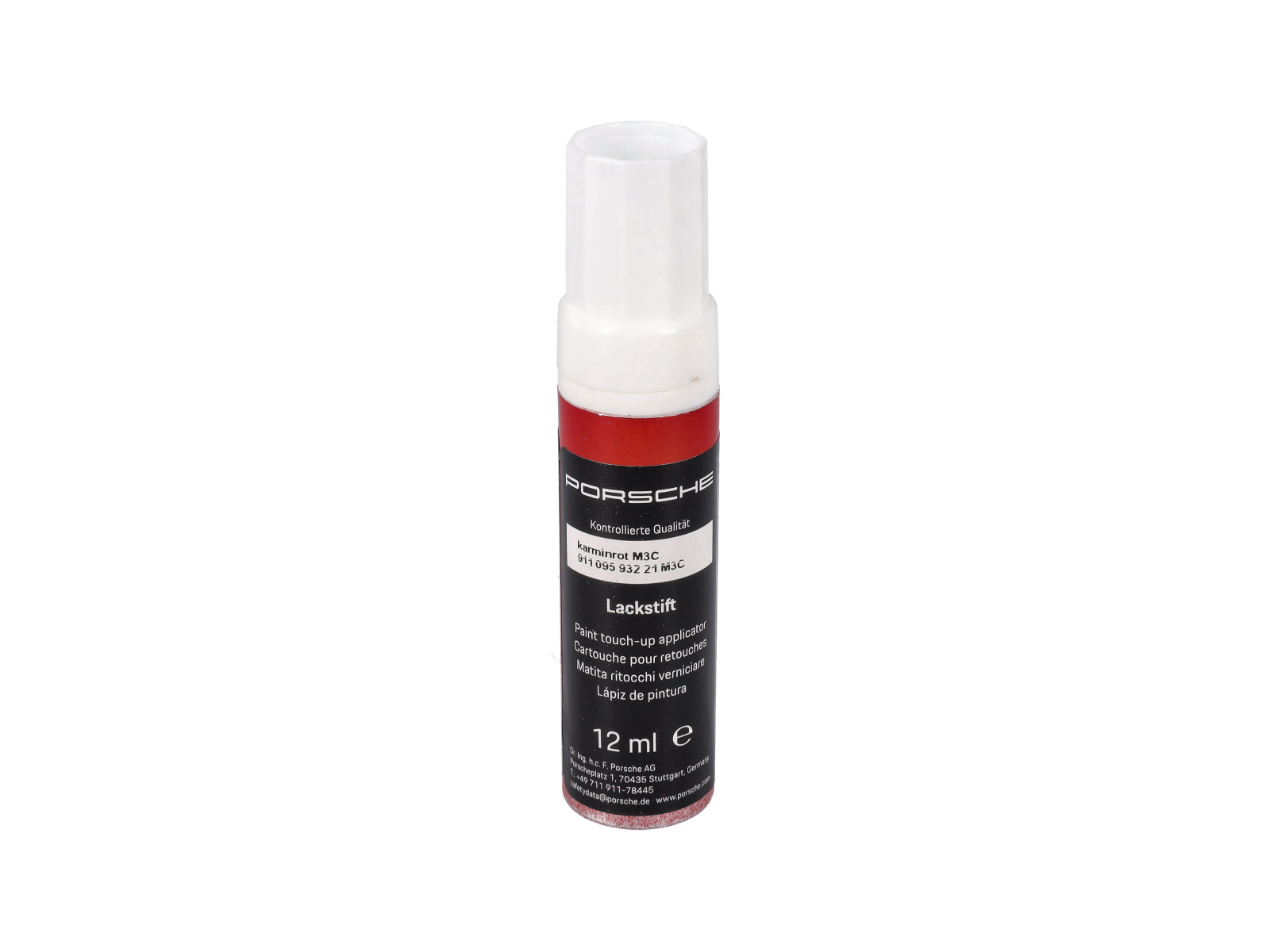 Porsche Paint Touch-Up Applicator Carmine Red 12ml - Cayenne - Panamera ...