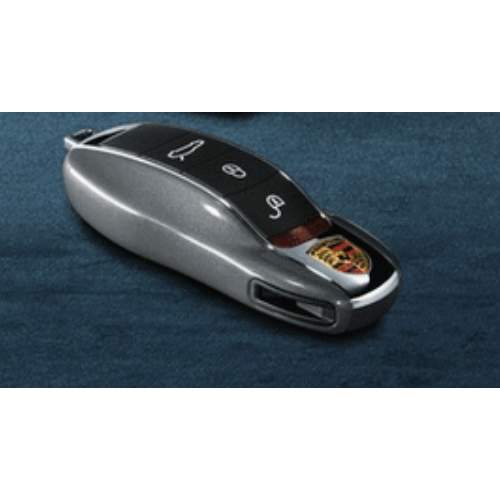 Porsche Painted Vehicle Key Silver - 911/Boxster/Cayman/Cayenne/Macan ...