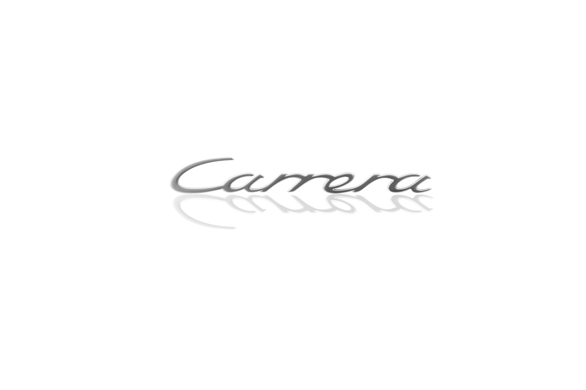 Porsche Rear Lid “Carrera” Logo Silver - 911 99-01 996-559-237-07-4PU ...