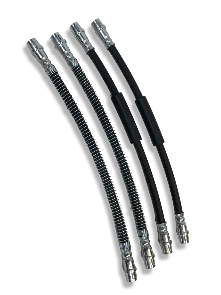 Porsche Rubber Brake Lines - Set of 4 - Boxster 05-12 - Cayman 05-12 ...