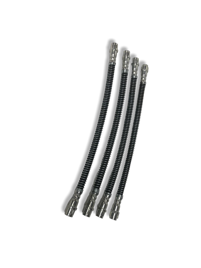 Porsche Rubber Brake Lines Set of 4 - Boxster 97-04 986-351-700-00 ...