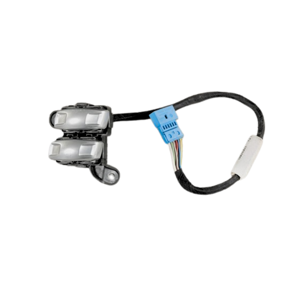 Porsche Seat Adjustment Switch Galvano Silver - 911/Boxster/Cayman 05-
