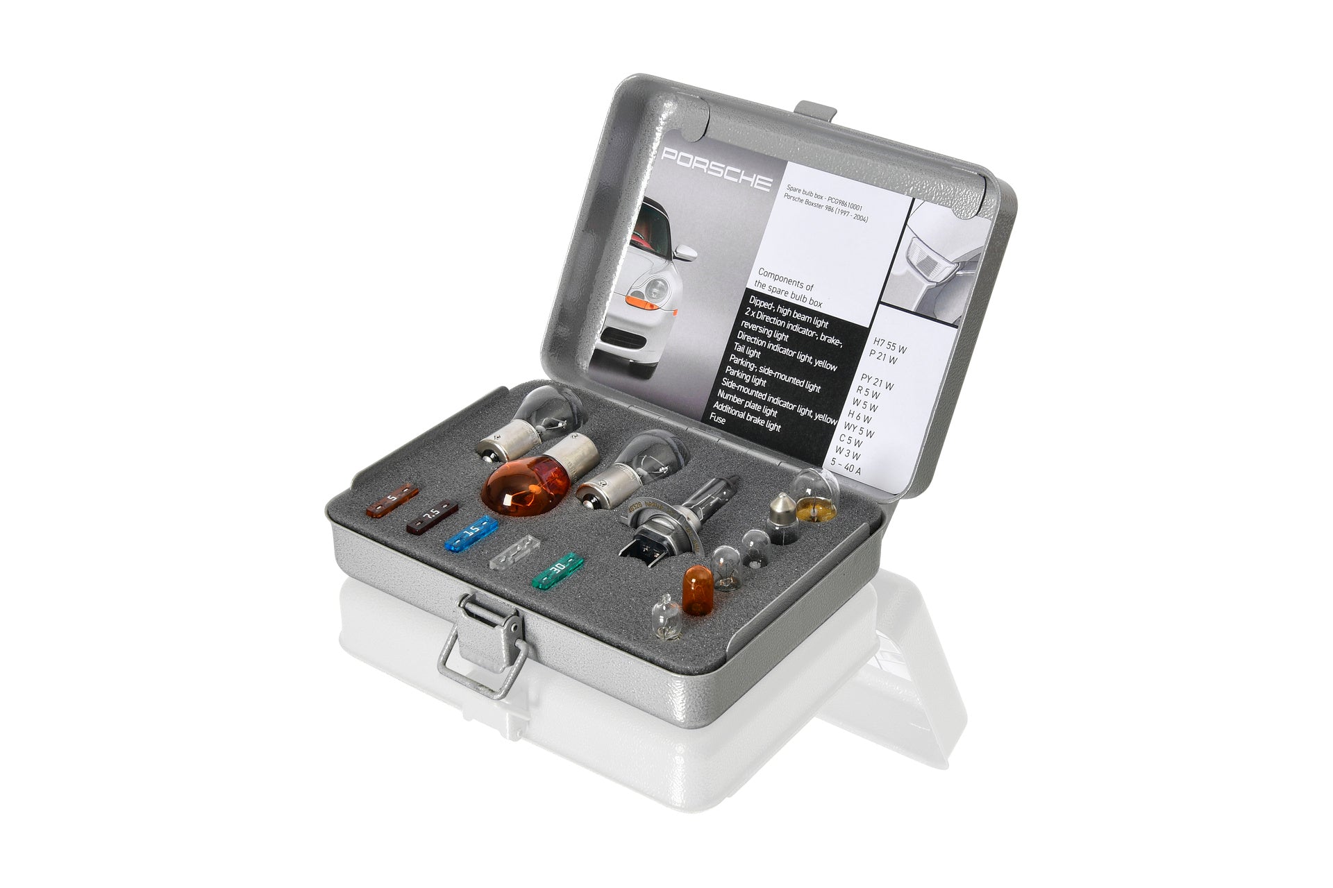 Porsche Spare Lamp Box - Boxster 97-04 PCG-986-100-01 | Sierra Madre ...