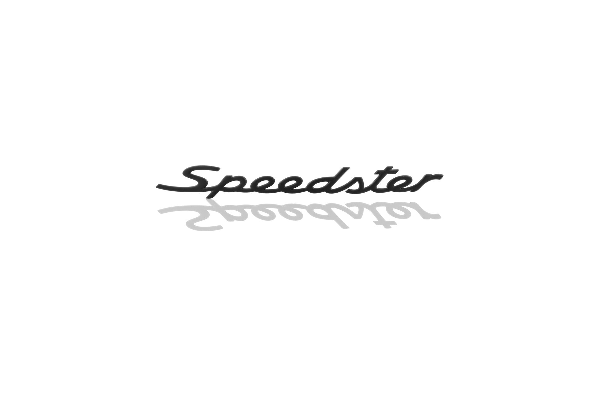 Porsche “Speedster” Logo Black - 911 1993 964-559-221-00-70C | Sierra ...