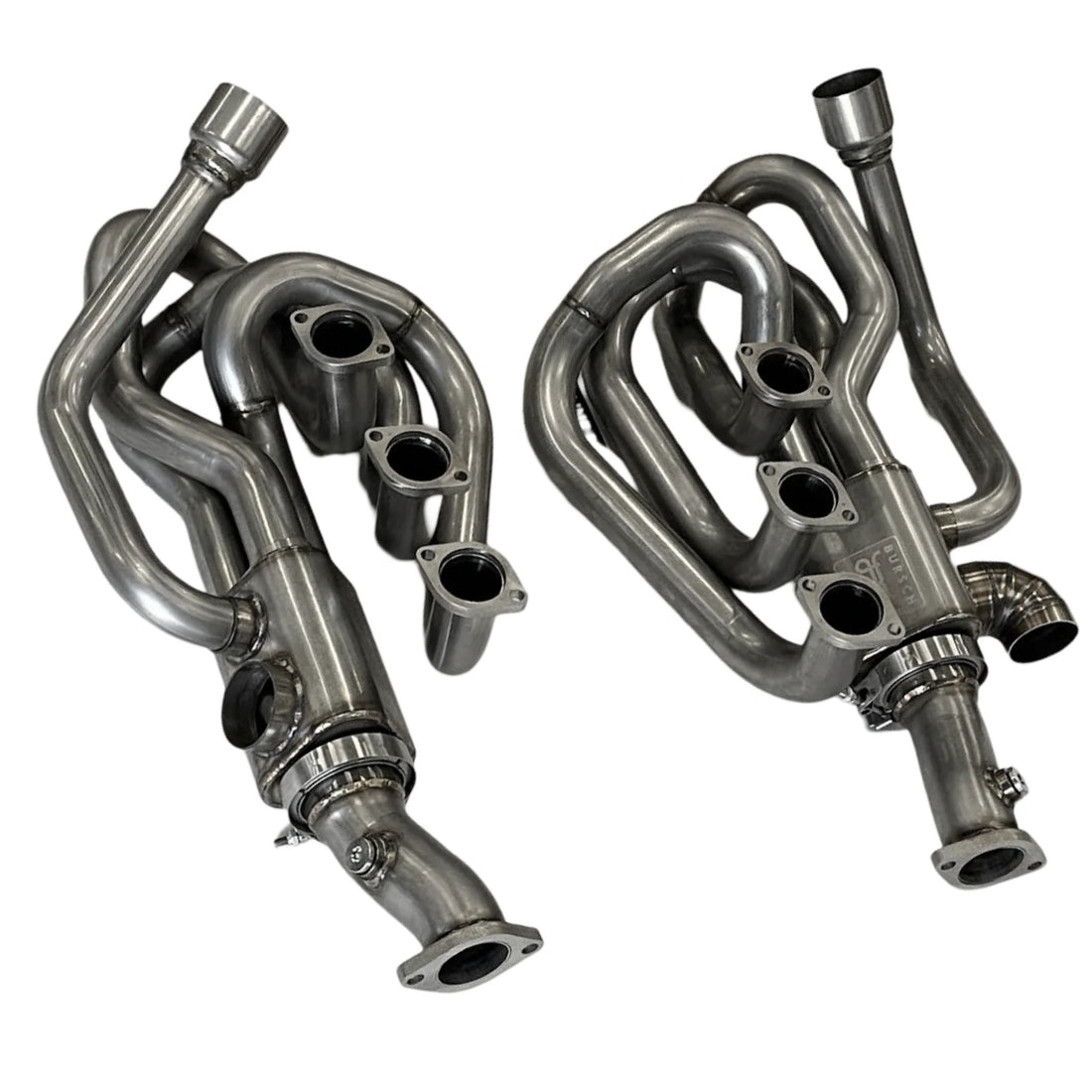 Porsche Stainless Steel 1-3/4 in Header and Megaphone Set - 911 BX-916