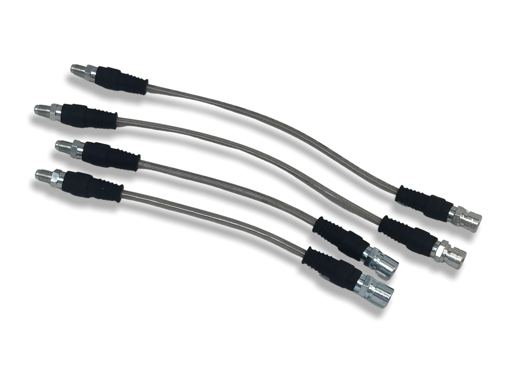 Porsche Stainless Steel Brake Lines Set of 4 - 928 78-86 928-355-700-SS ...