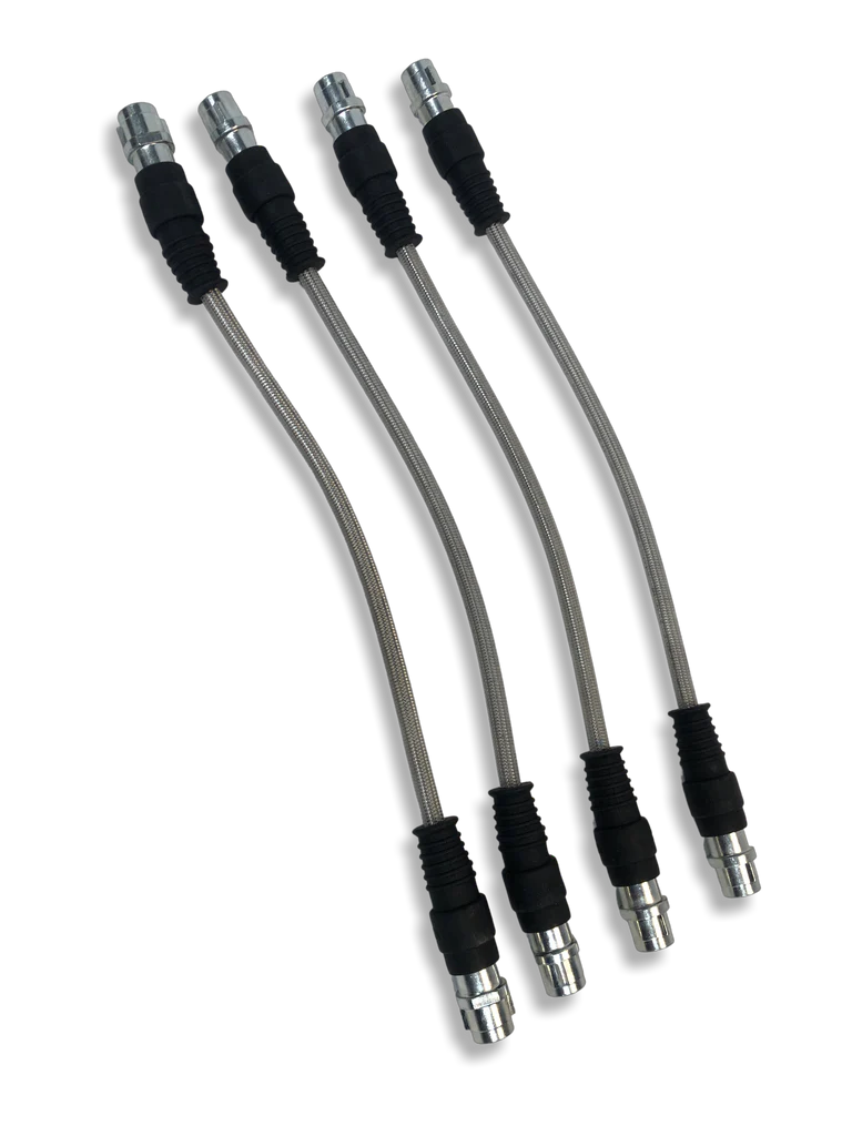 Porsche Stainless-Steel Brake Lines - Set of 4 - Boxster 05-12 - Cayman ...
