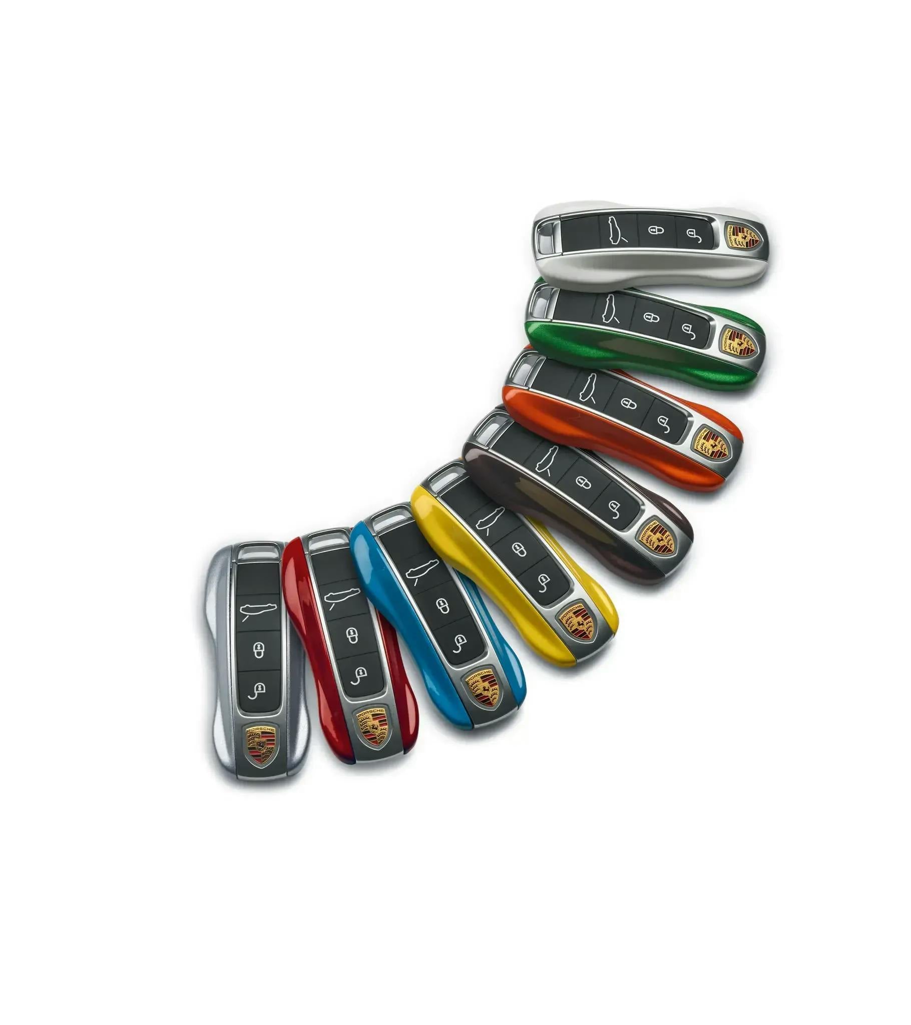 Porsche Vehicle Key Dark Blue - 911/Boxster/Cayman/Cayenne/Macan ...