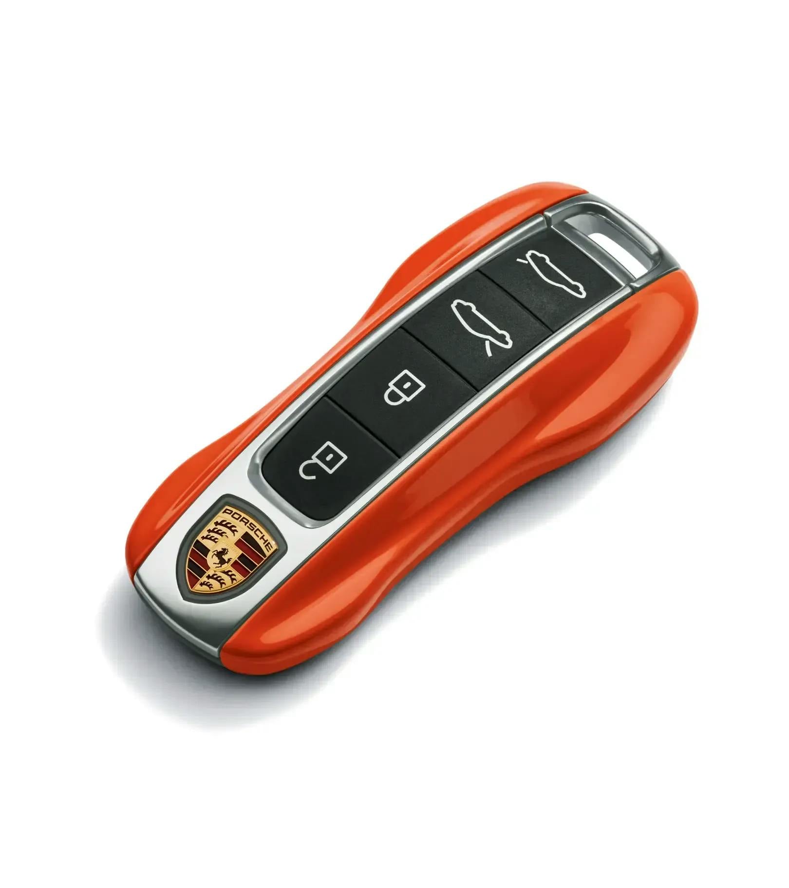 Porsche Vehicle Key Lava Orange - 911/Boxster/Cayman/Cayenne/Macan/Pan