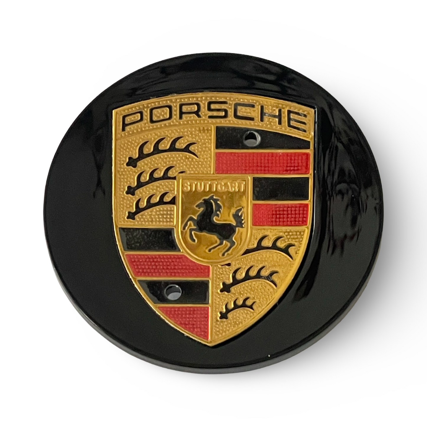 Porsche Wheel Hub Caps Cover - Gloss Black 80mm 7L5601149
