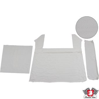 Porsche White Headliner with Sunroof - 911 Coupe 68-89 - 964 Coupe 89 ...