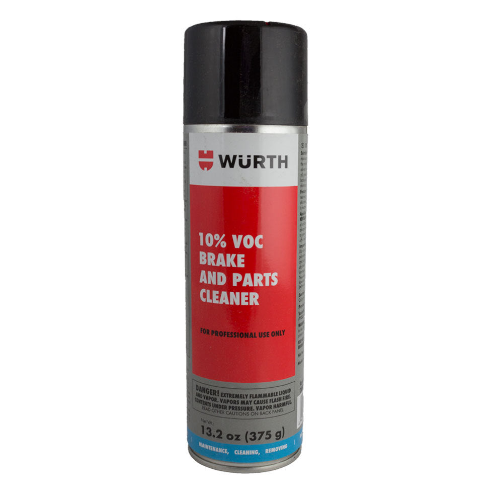 Porsche Wurth Brake And Parts Cleaner 10% VOC Aerosol Can Net 13.2 oz