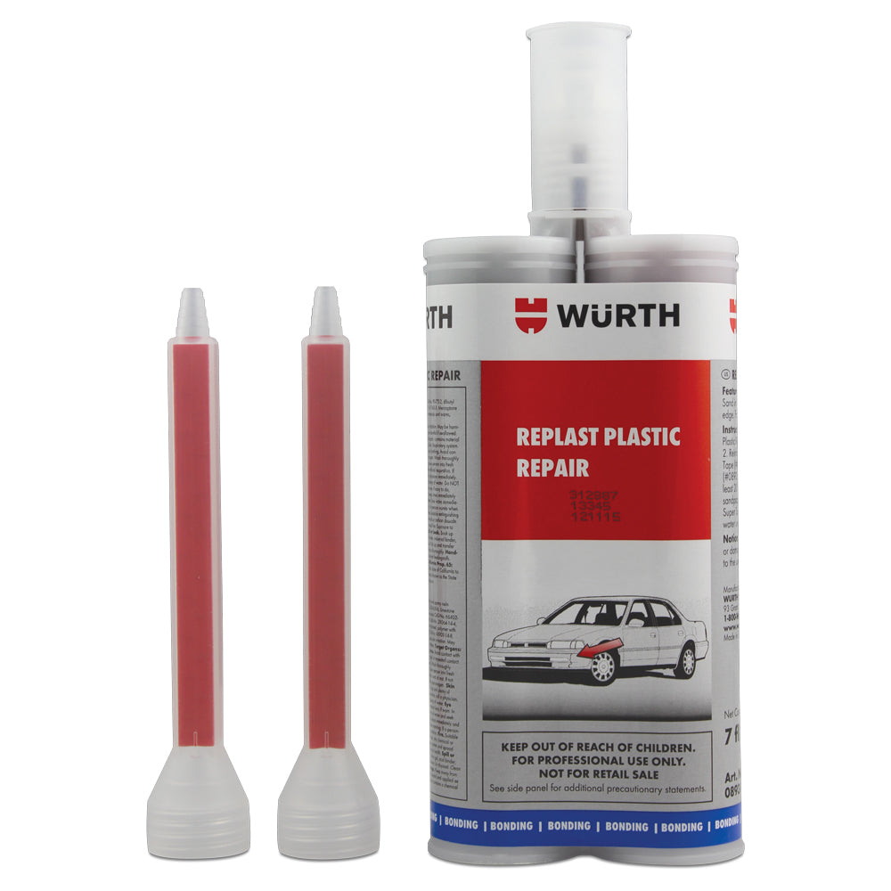 Porsche Wurth Replast Plastic Repair 7 Oz Cartridge 0893301917