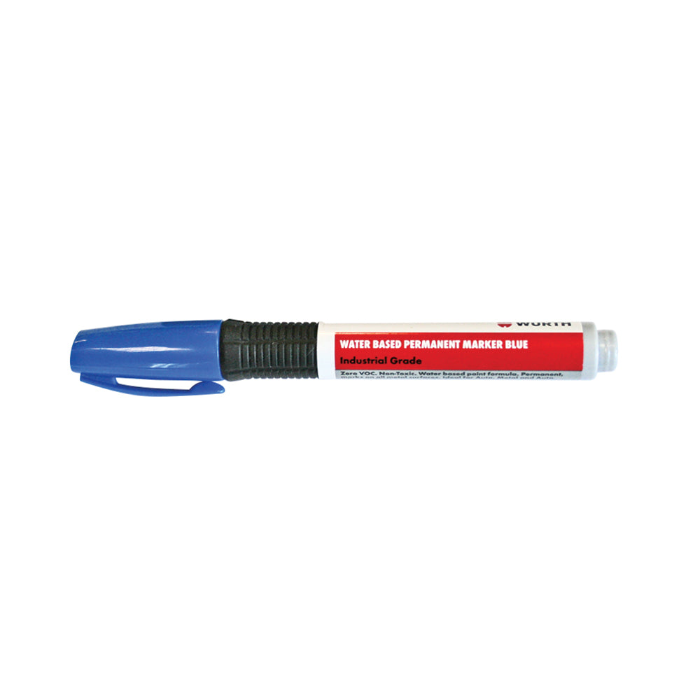 Pump Action Water Based Permanent Marker - Blue