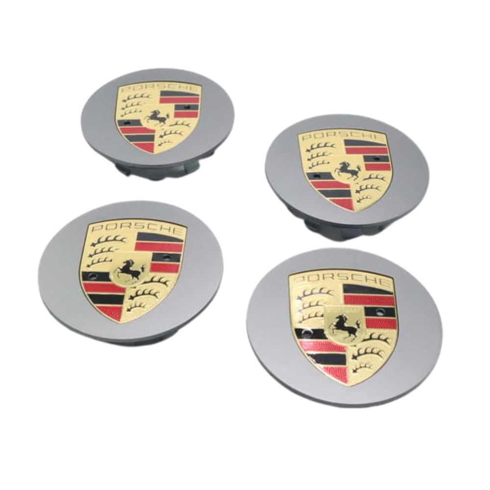 Wheel Center Cap Set - 911 | Cayman | Boxster | Cayenne | 2015-2022 ...