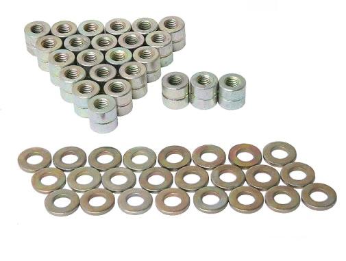 Porsche Cylinder Head Washer/Nut Set - 911 65-69 SMC-031-061-02 ...